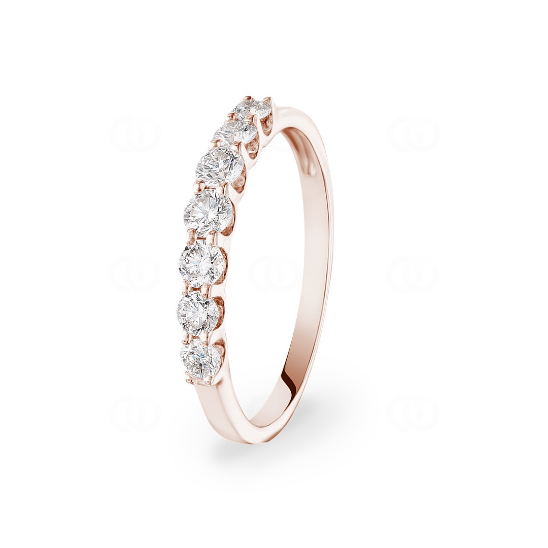 RI-70188-RG | 0.50ct Diamond Eternity Ring 750/18 K Rose Gold