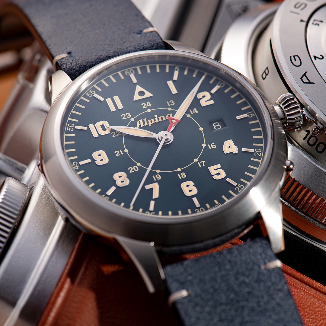 AL-525NBG4SH6 | Alpina Startimer Pilot Heritage Automatic Limited Edition