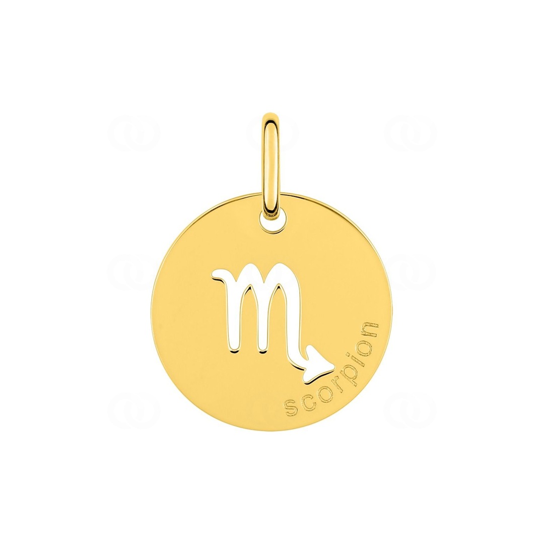 68845 | Pendant 750/18 K Yellow Gold Astrological Sign of Scorpio