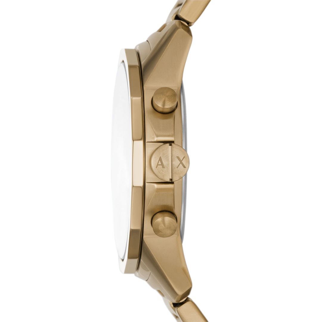 Armani Exchange Banks Chronograph Goldig / Beige | AX1739