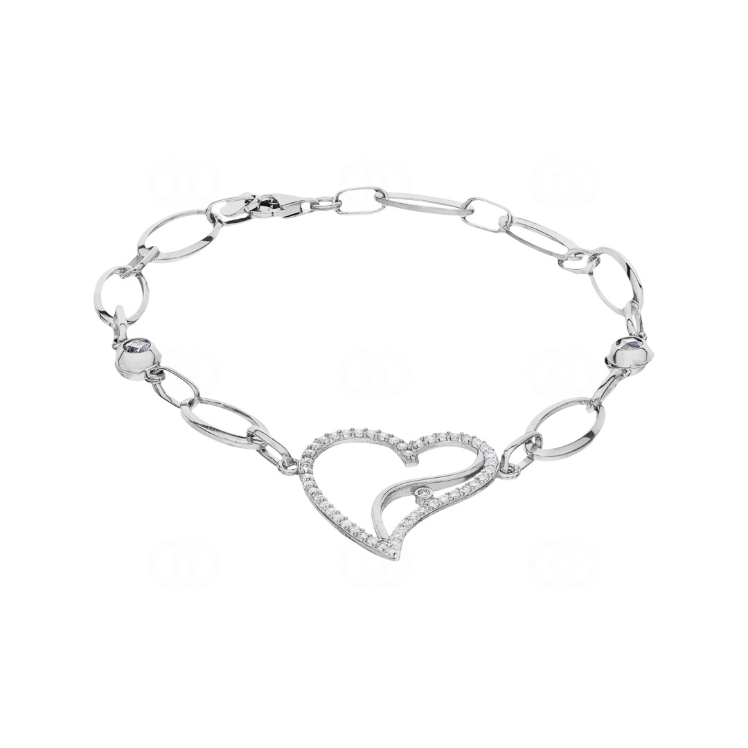 Herz Armband Silber 925
