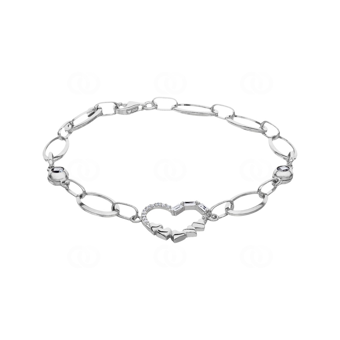 Herz Armband Silber 925