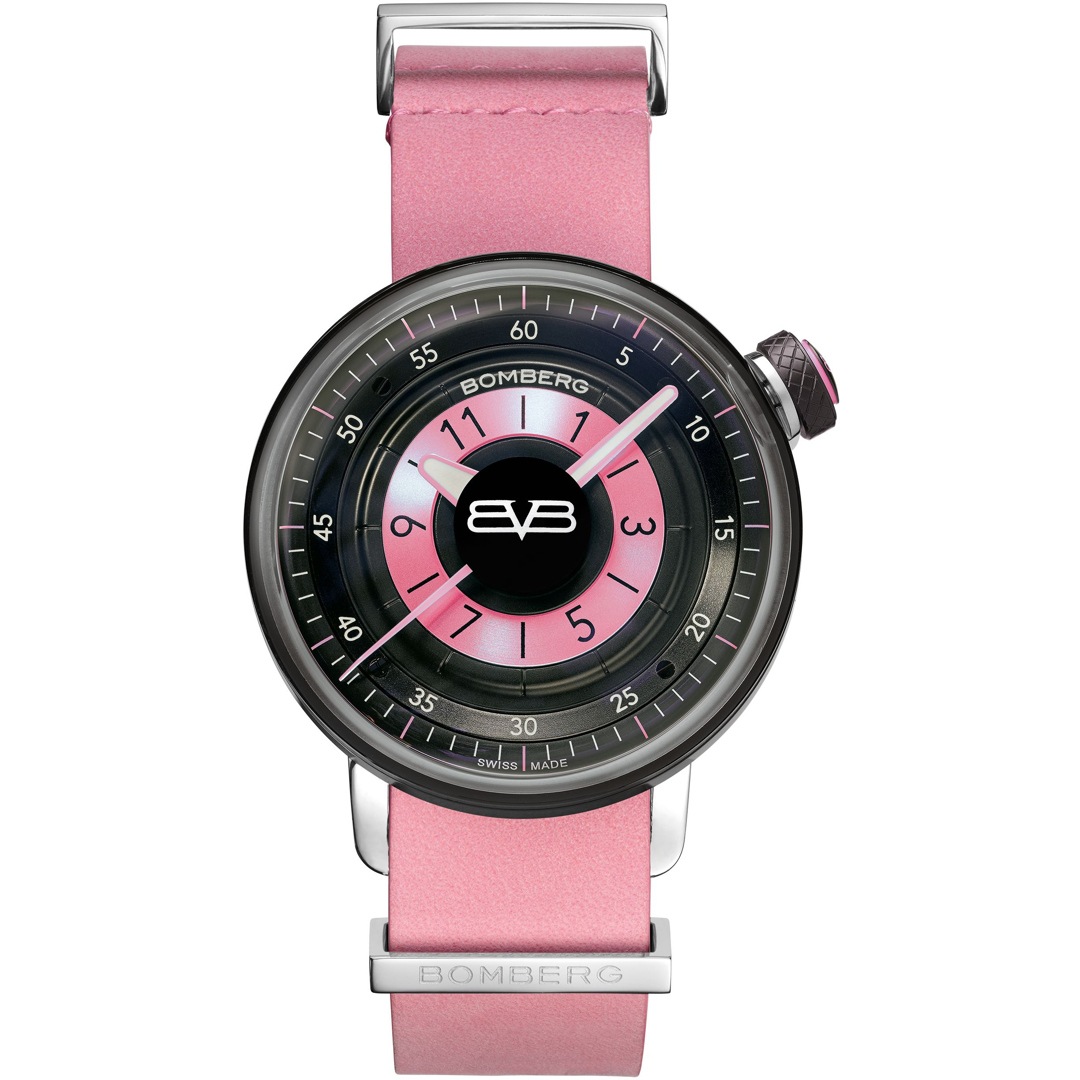 CT38H3PBA.05-1.9 | Bomberg BB-01 Pink & Black Lady