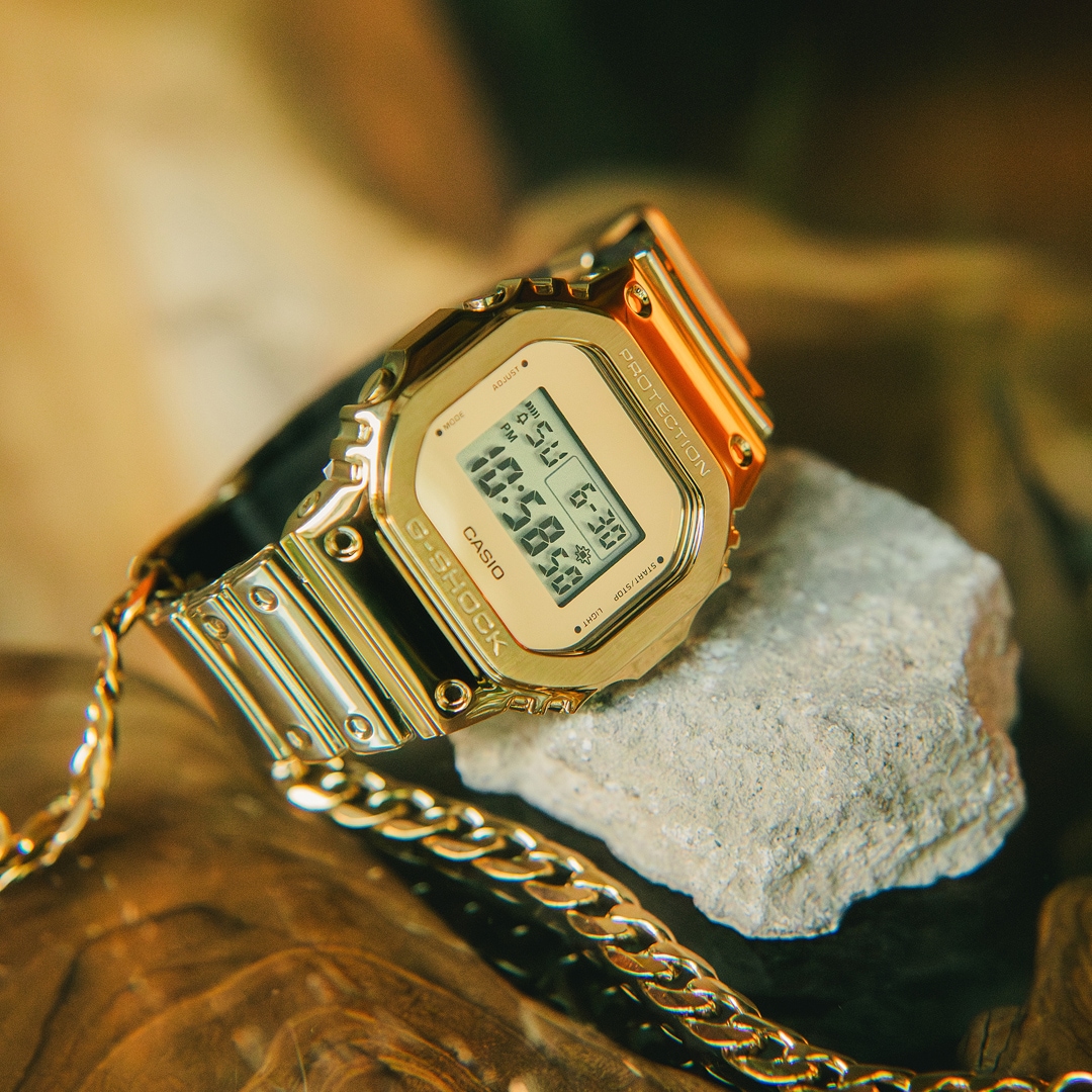 Casio G-Shock Steel The Origin Fine Metallic | GM-5600YMG-9ER