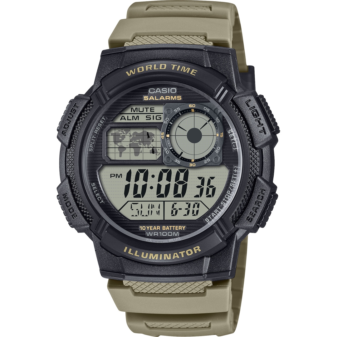 Casio Timeless Collection Utility Color | AE-1000W-5AVEF