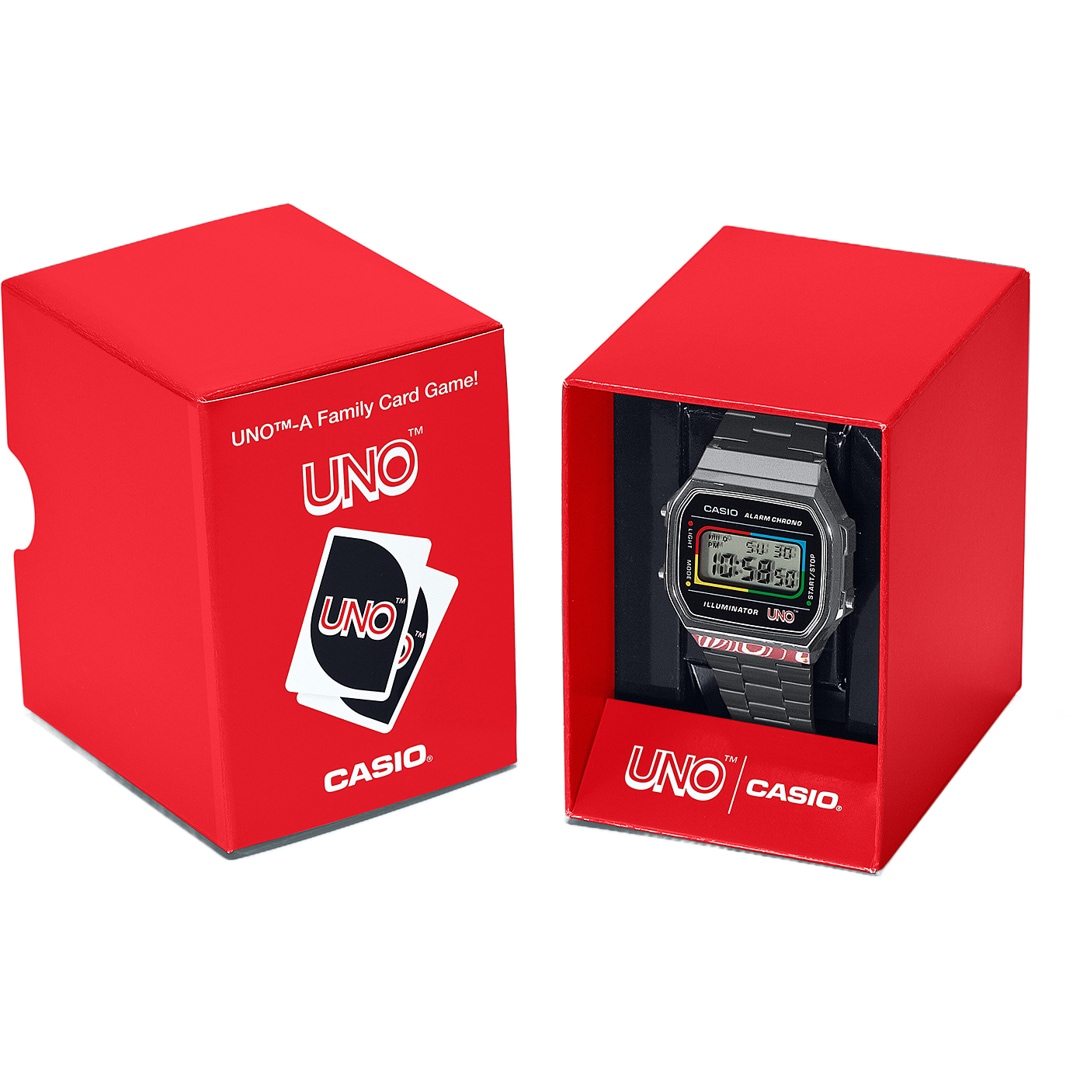 Casio Vintage Iconic x UNO Special Edition | A168WEUC-1AER