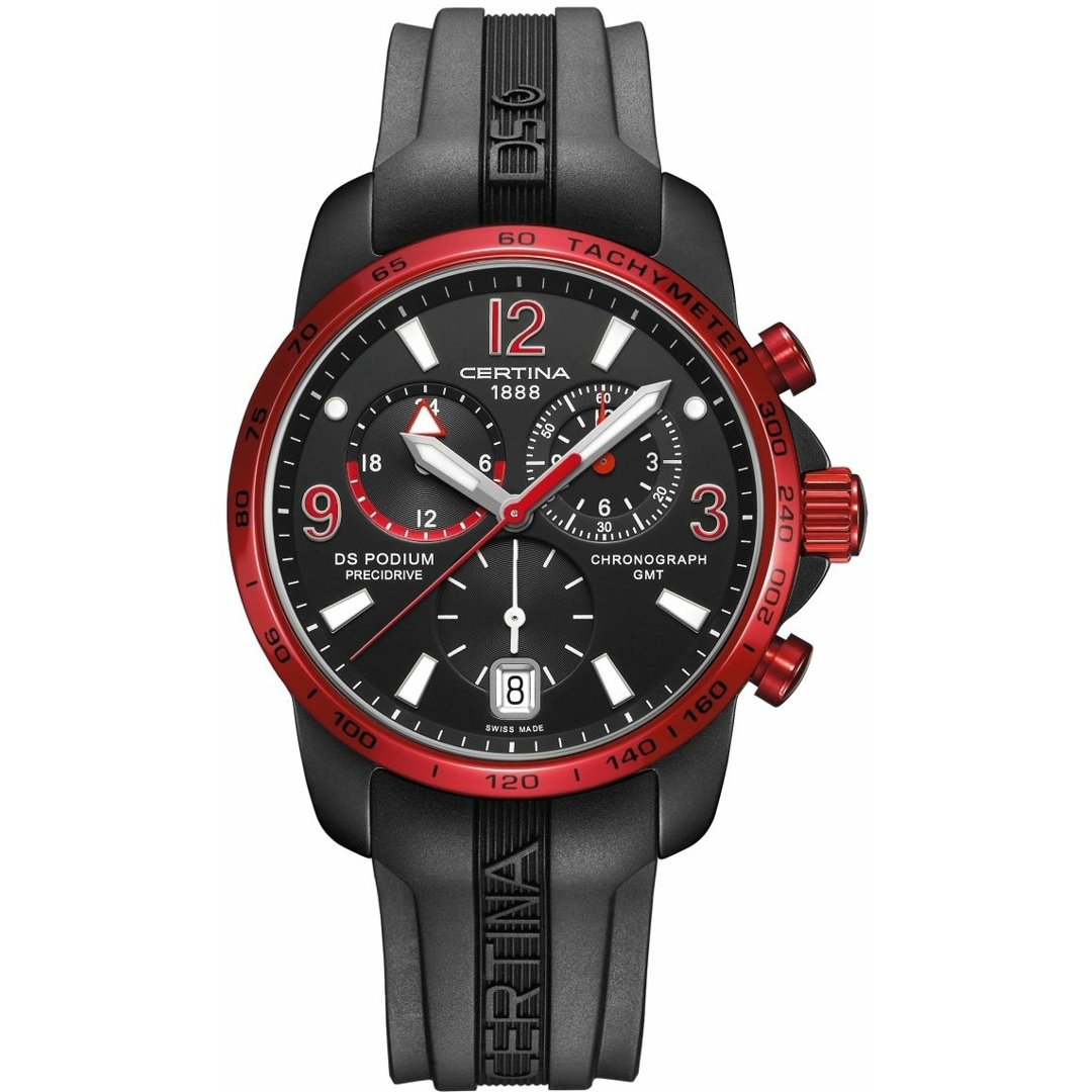 Certina DS Podium Big Size Chrono GMT Aluminium | C001.639.97.057.02