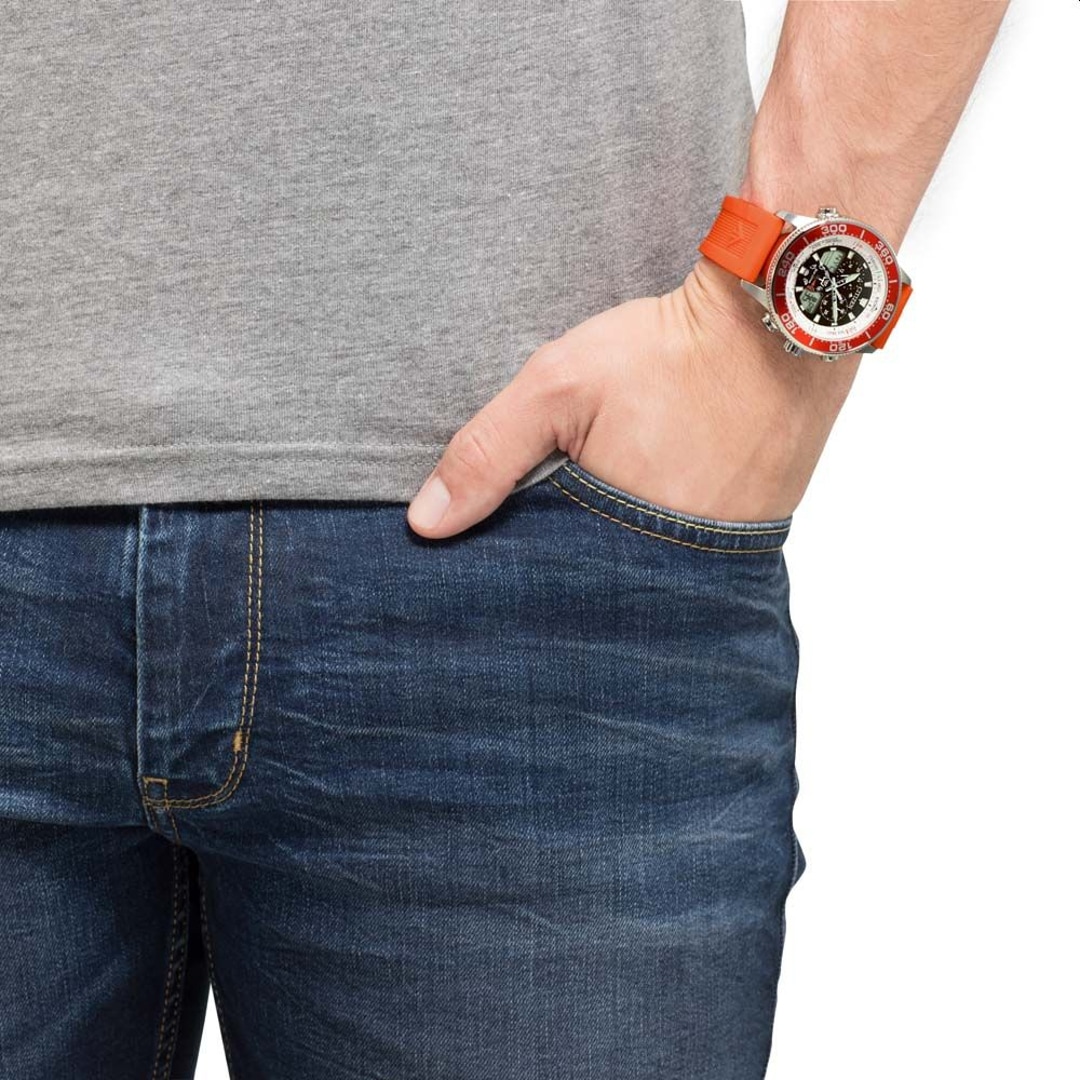 Citizen Promaster Marine Eco-Drive Yacht Timer Orange | JR4061-18E