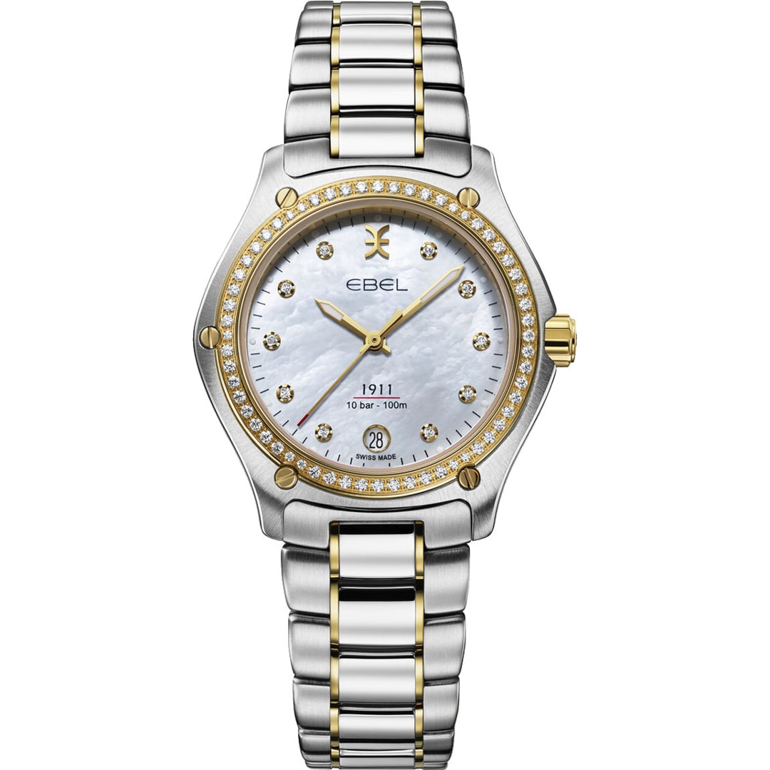 Ebel 1911 Grande Lady Diamonds Bicolor / Perlmutt | 1216582