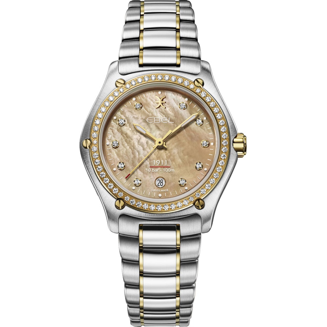 1216576 | Ebel 1911 Lady Diamonds Two-tone / Beige