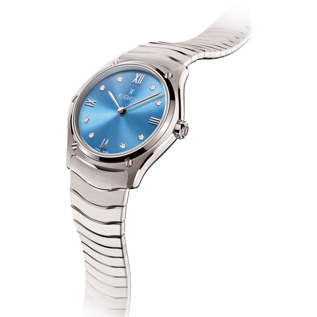 Ebel Sport Classic Lady Silbrig / Blau 33mm | 1216600