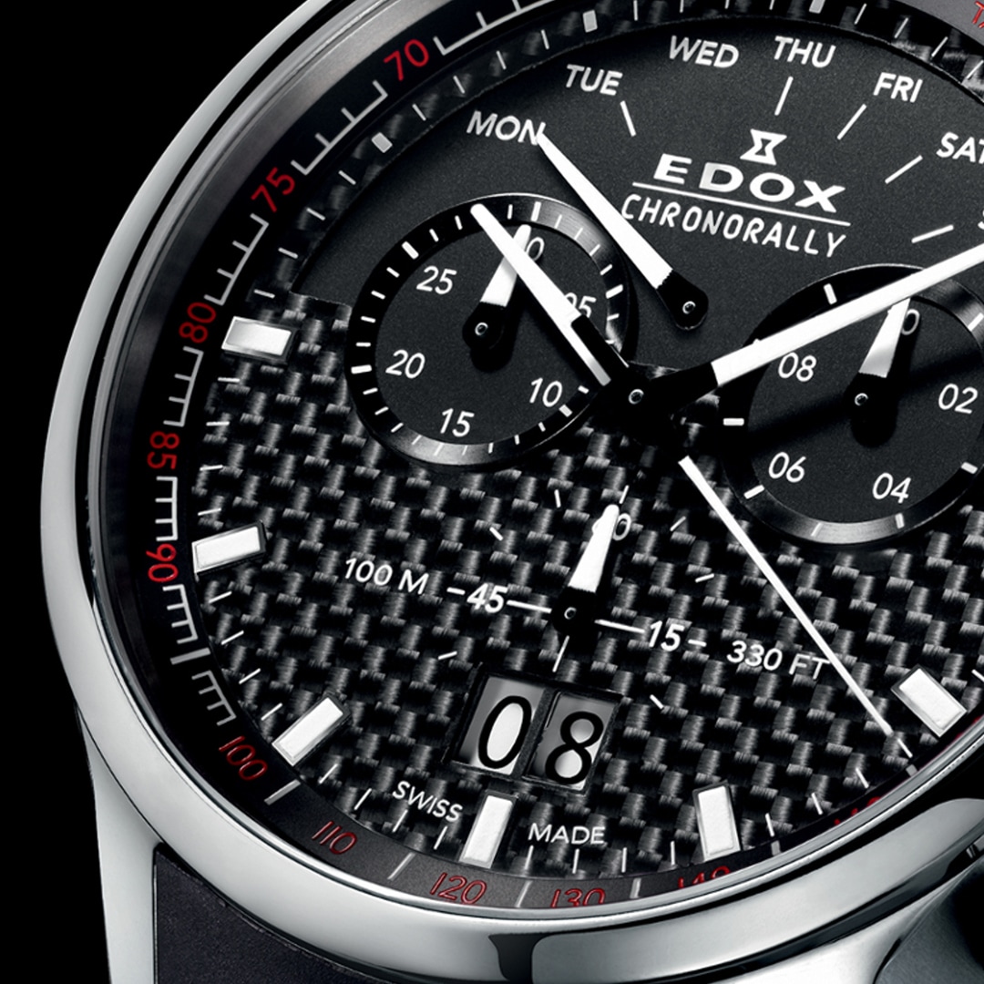 Edox Chronorally Chronograph 48 | 38001 TIN NIN