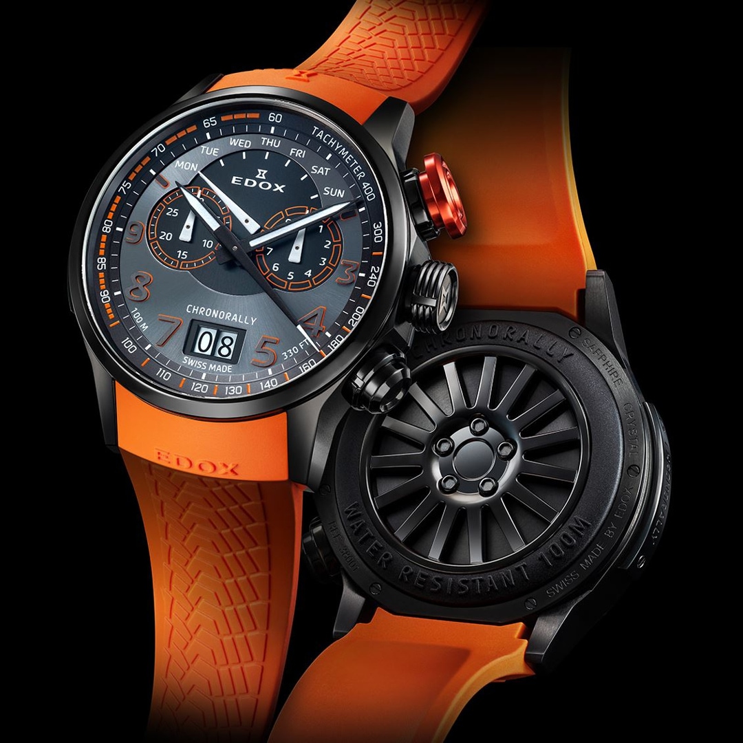 Edox Chronorally Chronograph 48 | 38001 TINNO3 NO3