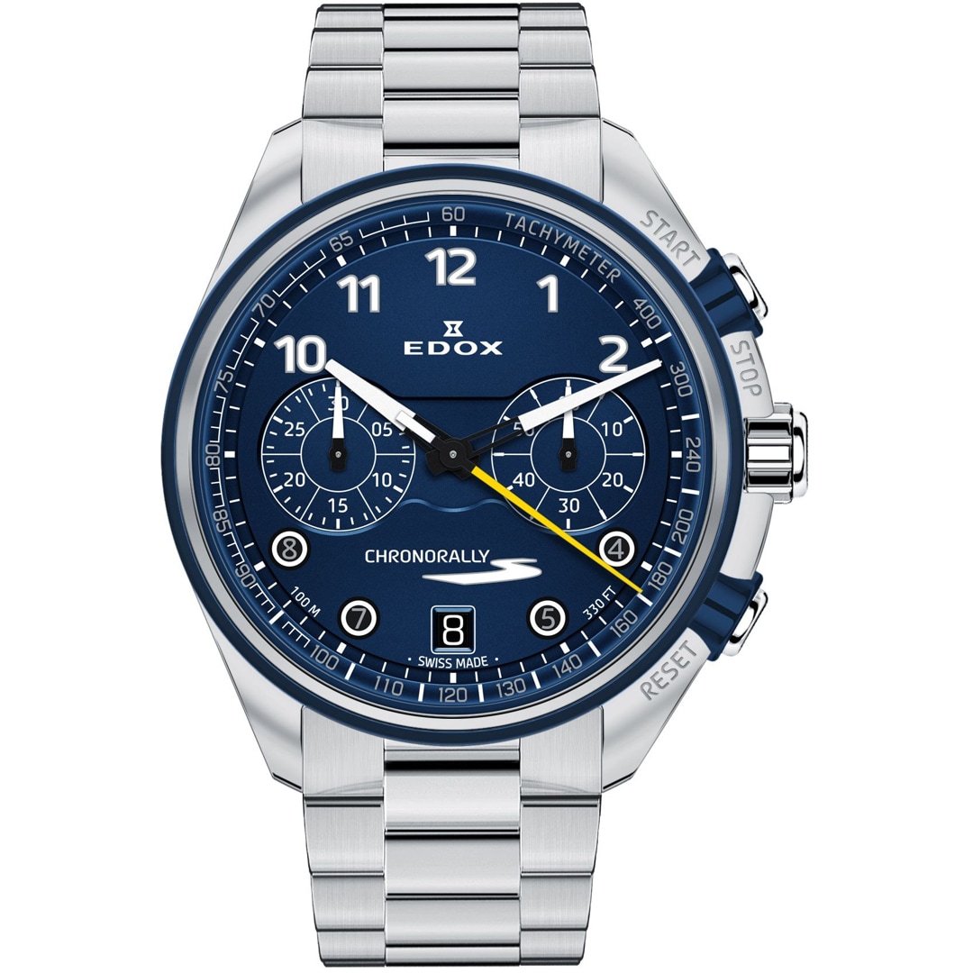 Edox Chronorally-S Chronograph | 09503 3BUM BUBG