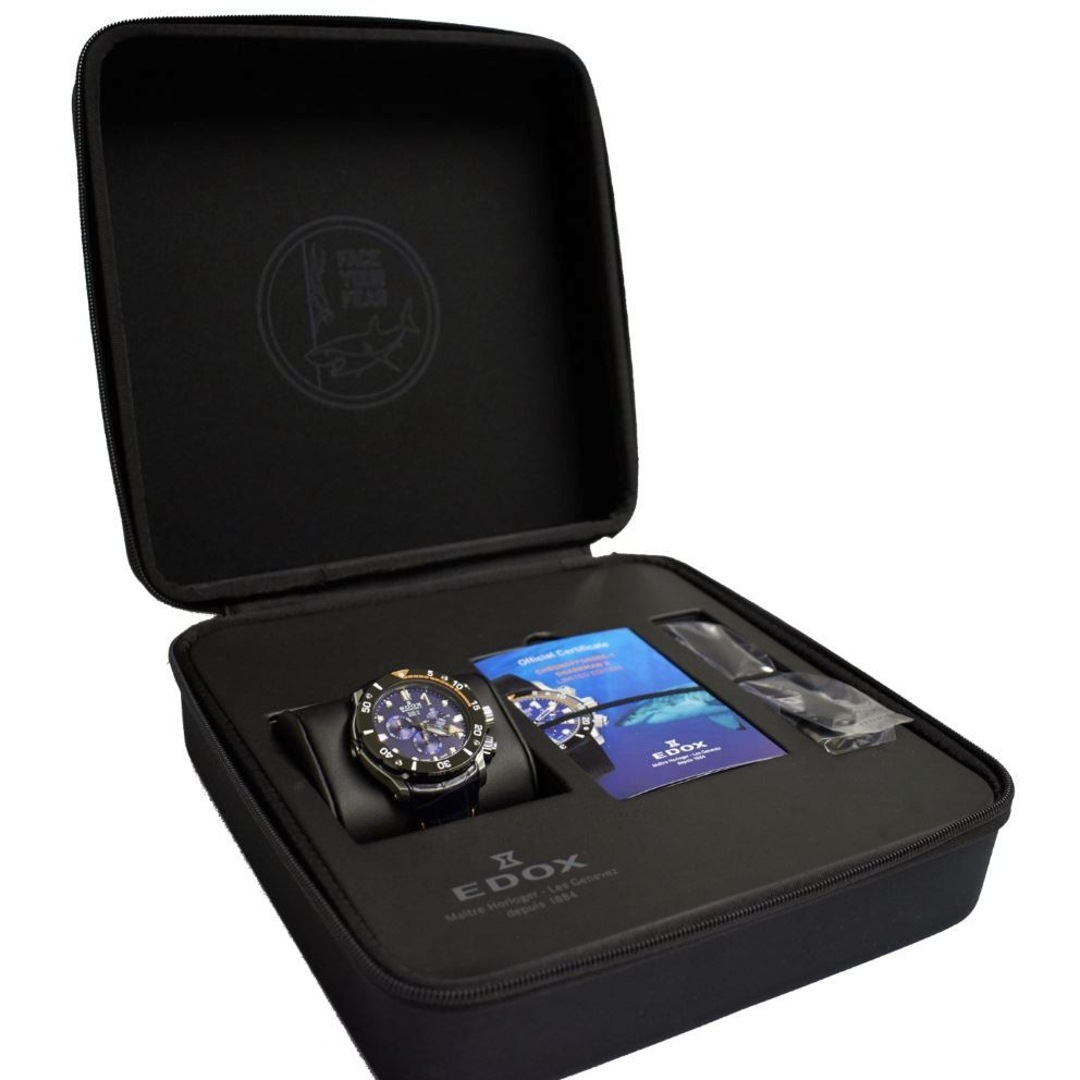 Edox Sharkman II Chronograph Limited Edition | 10234 357GN NINB