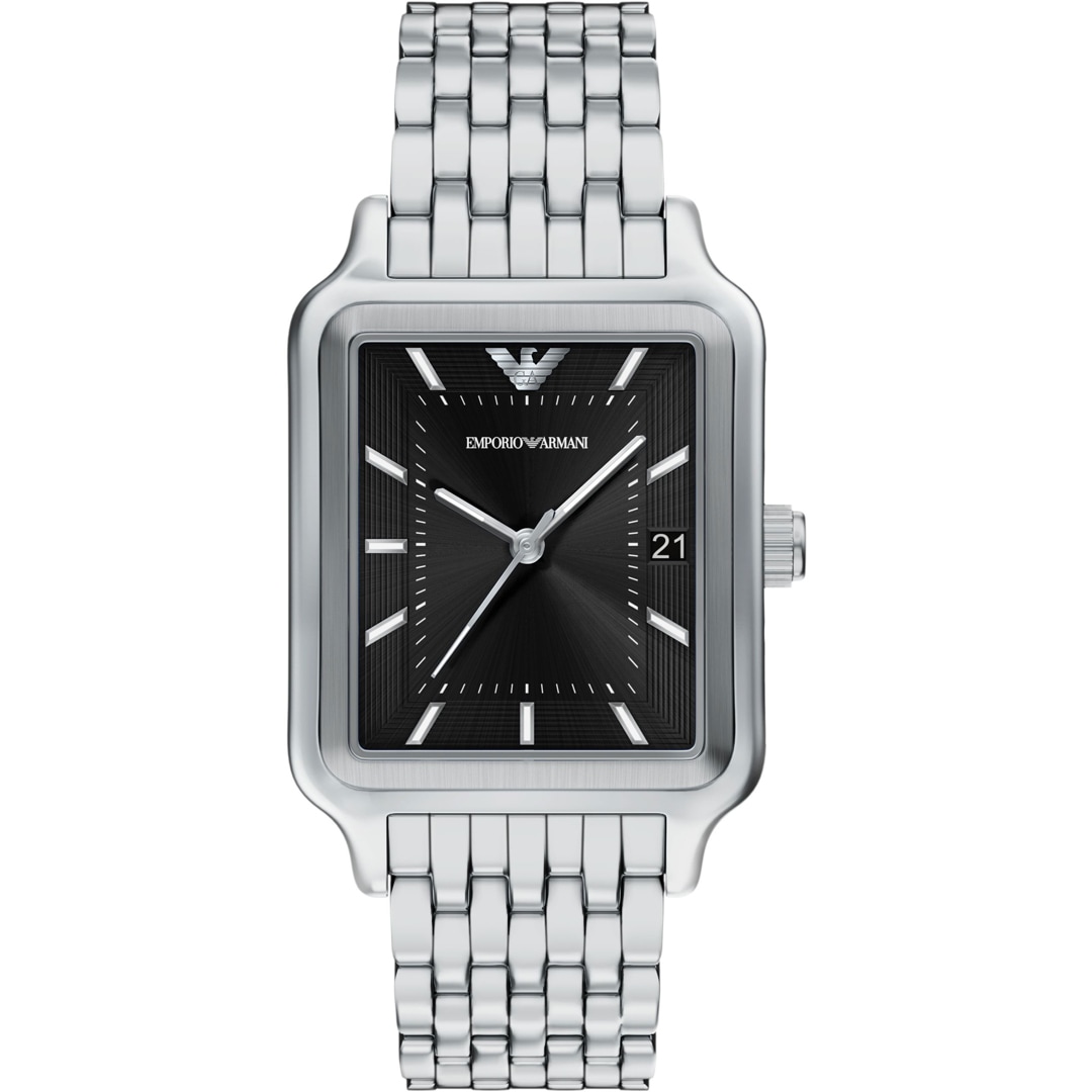 AR11755 | Emporio Armani Diego Date Silvery / Black