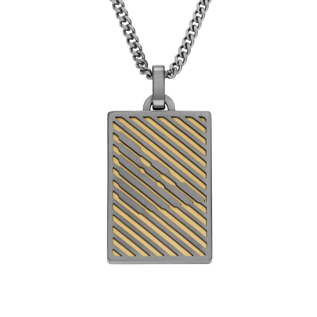 EGS3239060 | Emporio Armani Eagle Logo Collier Dog Tag