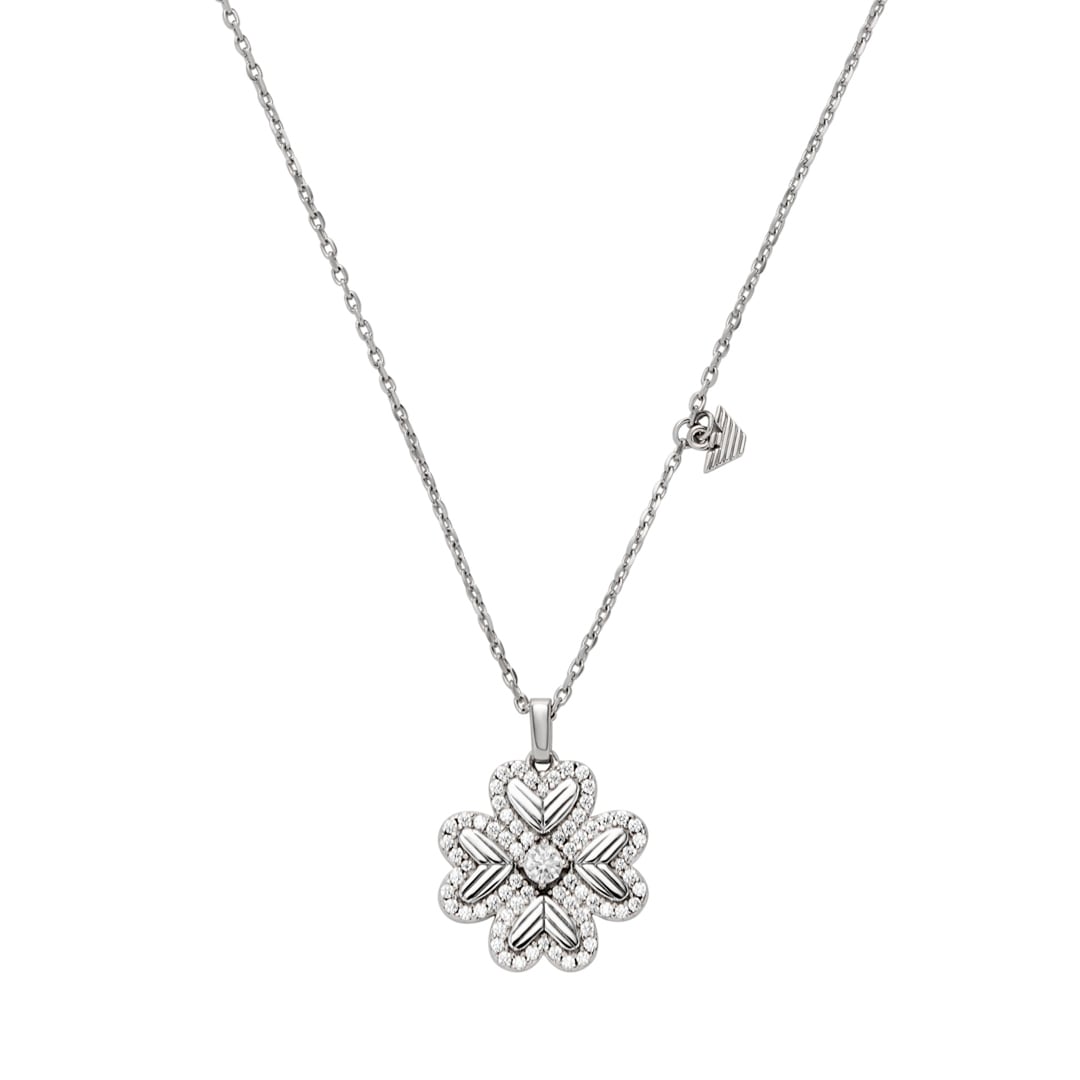 EG3607040 | Emporio Armani Sentimental Necklace Forget Me Not Silvery