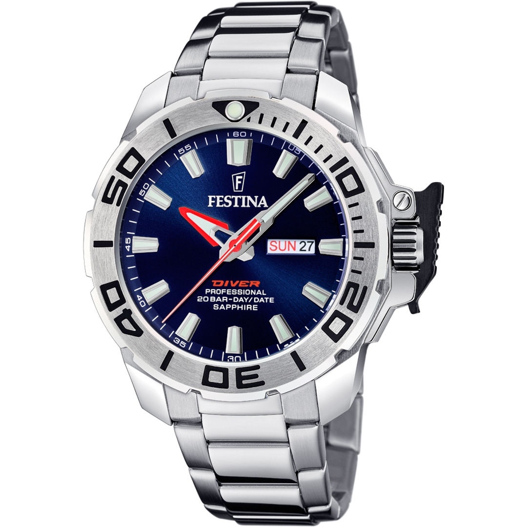Festina The Originals Diver Day Date 46mm | F20665/1