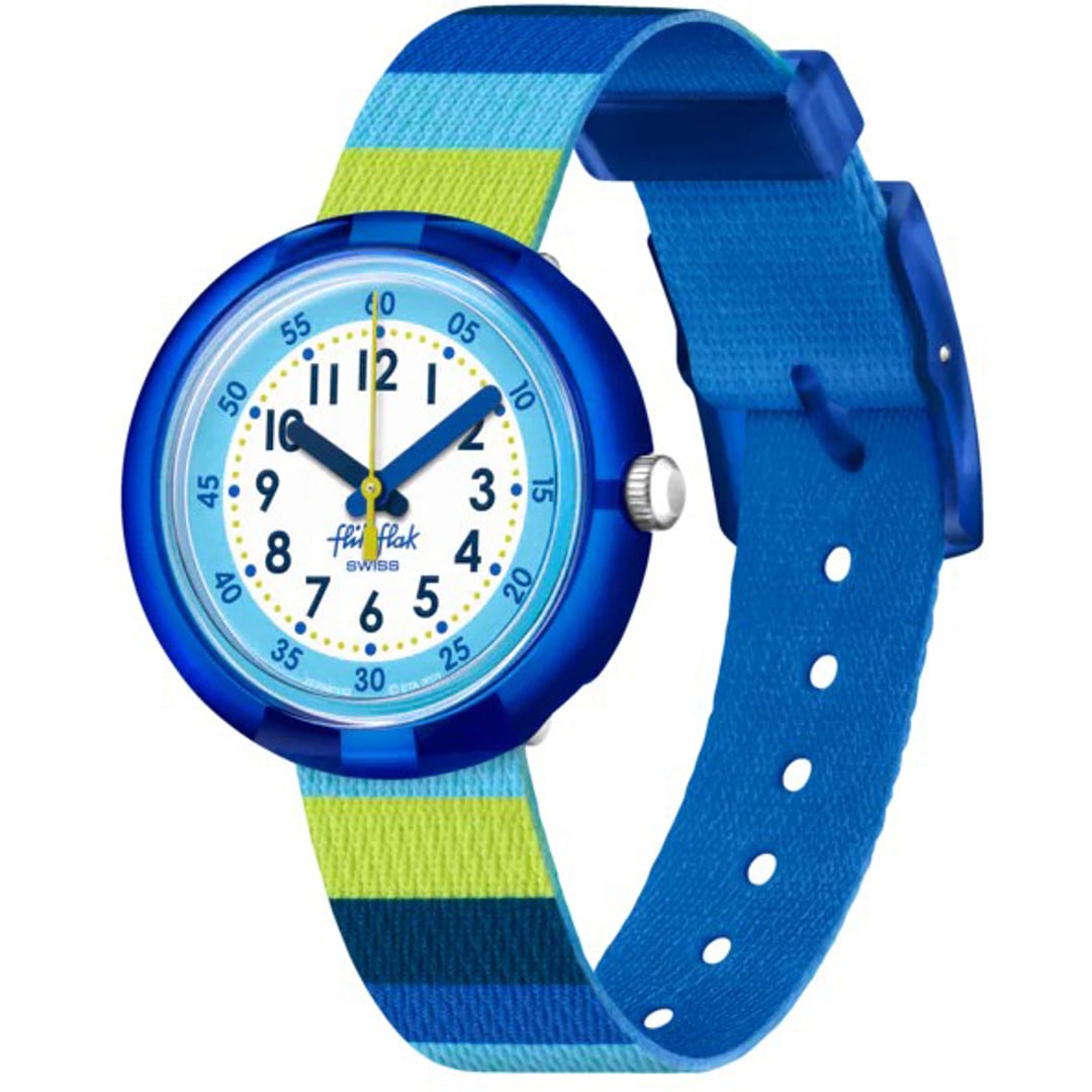 Flik Flak Stripy Blue | FPNP112