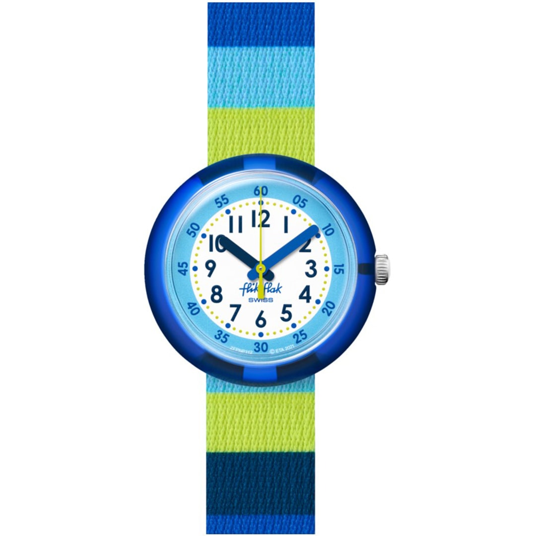 Flik Flak Stripy Blue | FPNP112