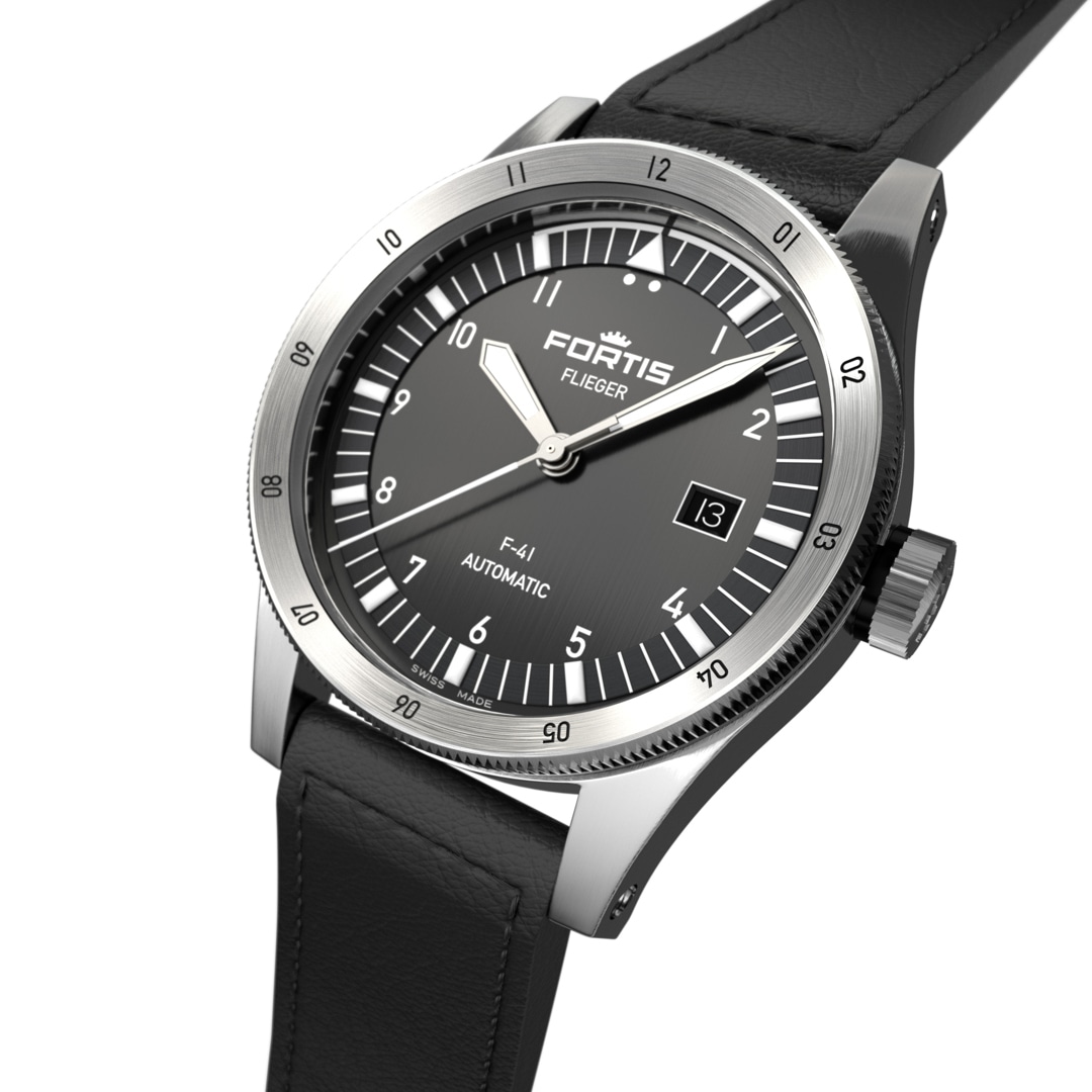 Fortis Flieger F-41 Automatik Black | F4220018