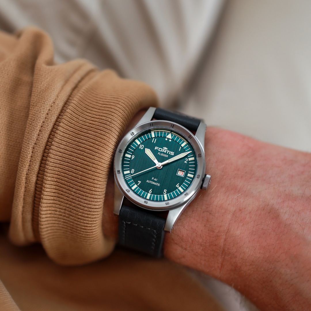 Fortis Flieger F-41 Automatik Petrol | F4220022