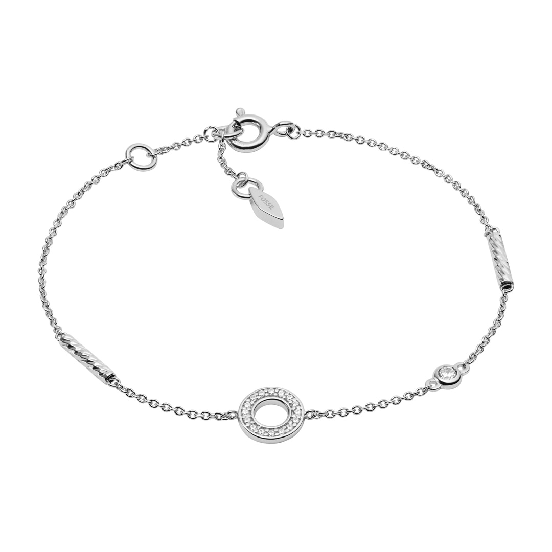 JFS00474040 Fossil Bracelet Sterling Silver Star Dust