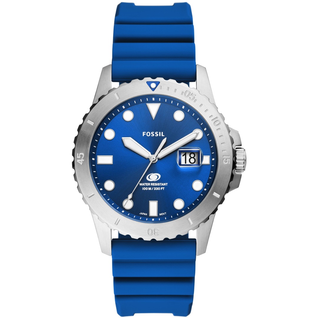 Fossil Blue Dive Date Blau 42mm | FS5998