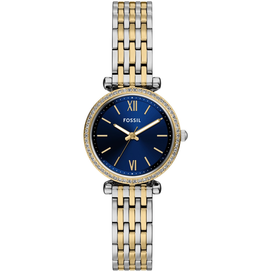 ES5438 | Fossil Carlie Mini Bicolore / Bleu