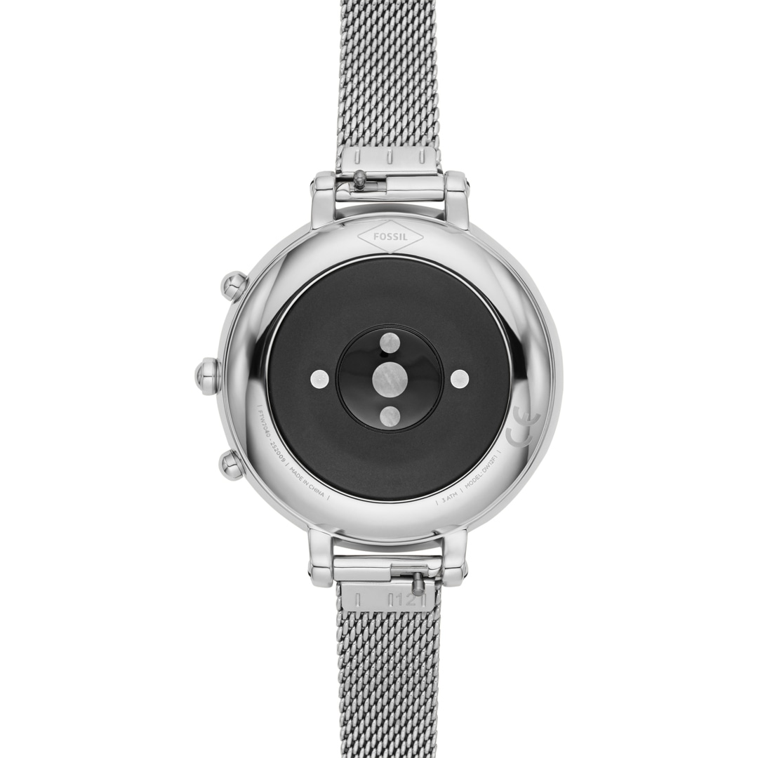 Fossil Monroe Hybrid Smartwatch HR Edelstahl | FTW7040