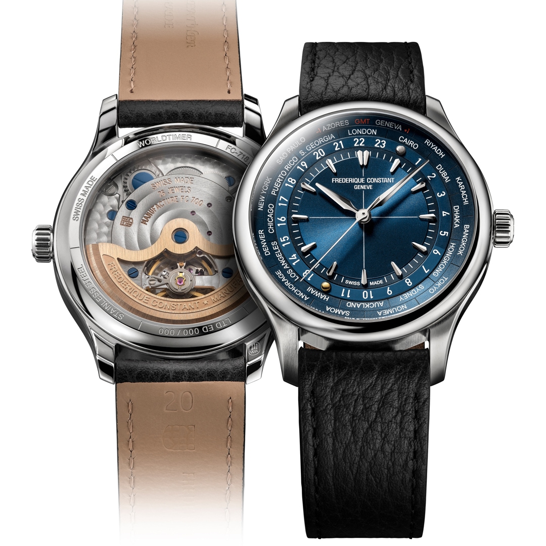 FC-718N4H6 | Frederique Constant Manufacture Worldtimer x Watch Angels ...