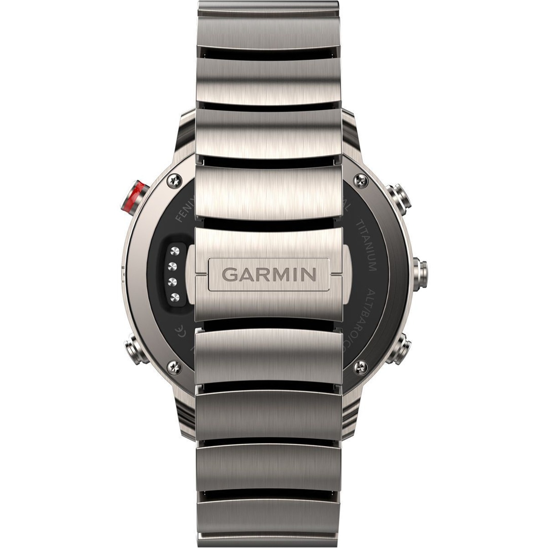 010-01957-01 | Garmin Fenix Chronos High-End GPS-Multisport Smartwatch HR