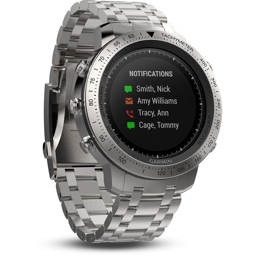 010-01957-02 | Garmin Fenix Chronos High-End GPS-Multisport Smartwatch