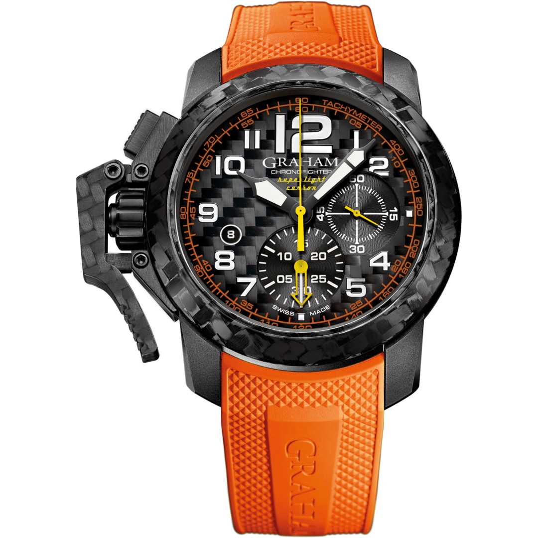 Graham Chronofighter Superlight Carbon Orange | 2CCBK.O01A