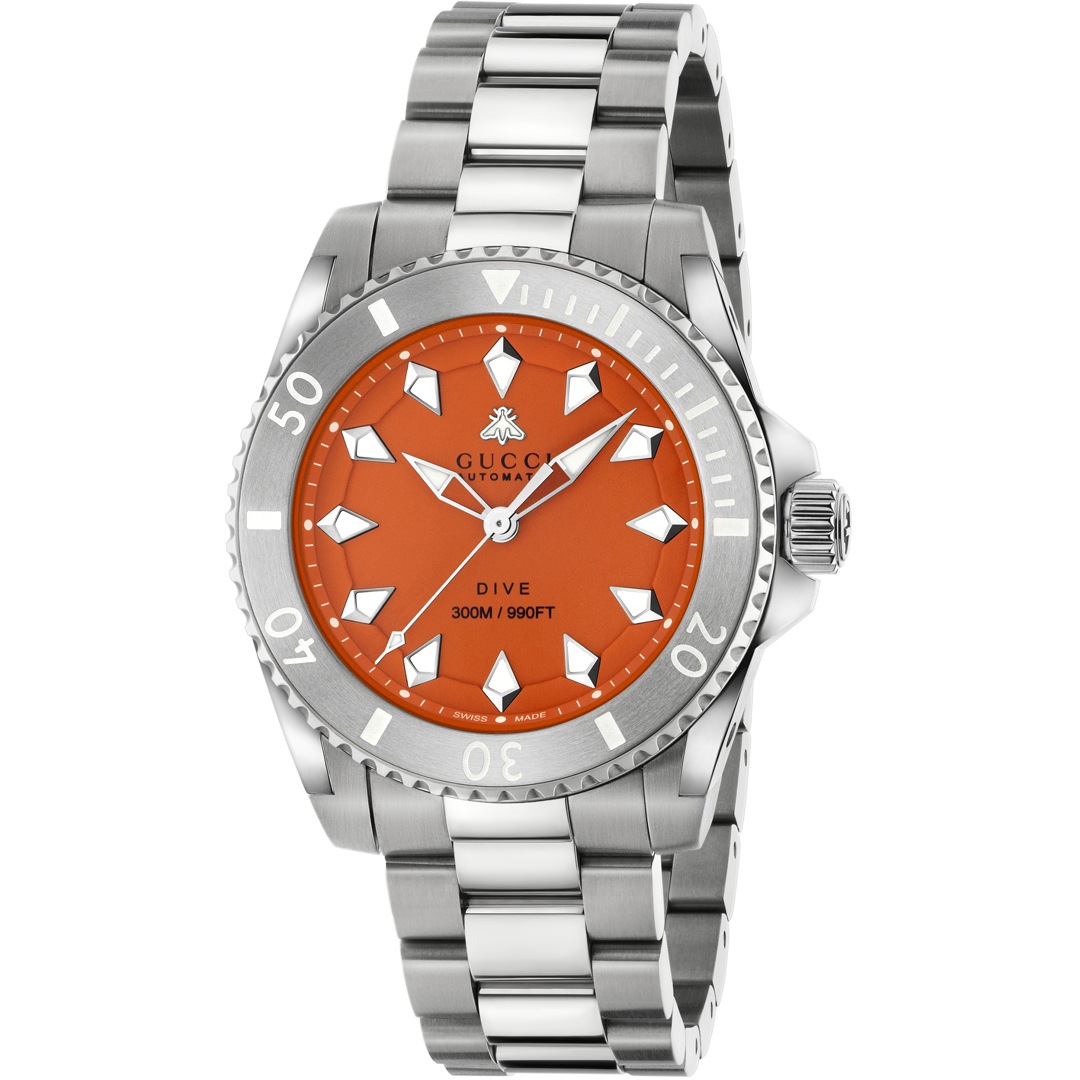 YA136355 | Gucci Dive L Automatic Orange
