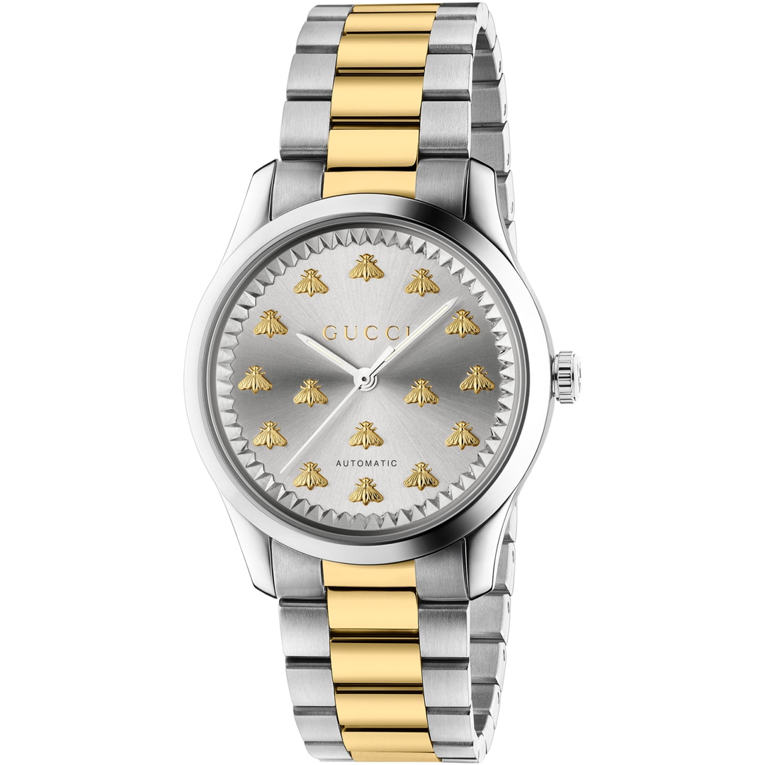 YA1264189 | Gucci G-Timeless M Automatic Two-tone