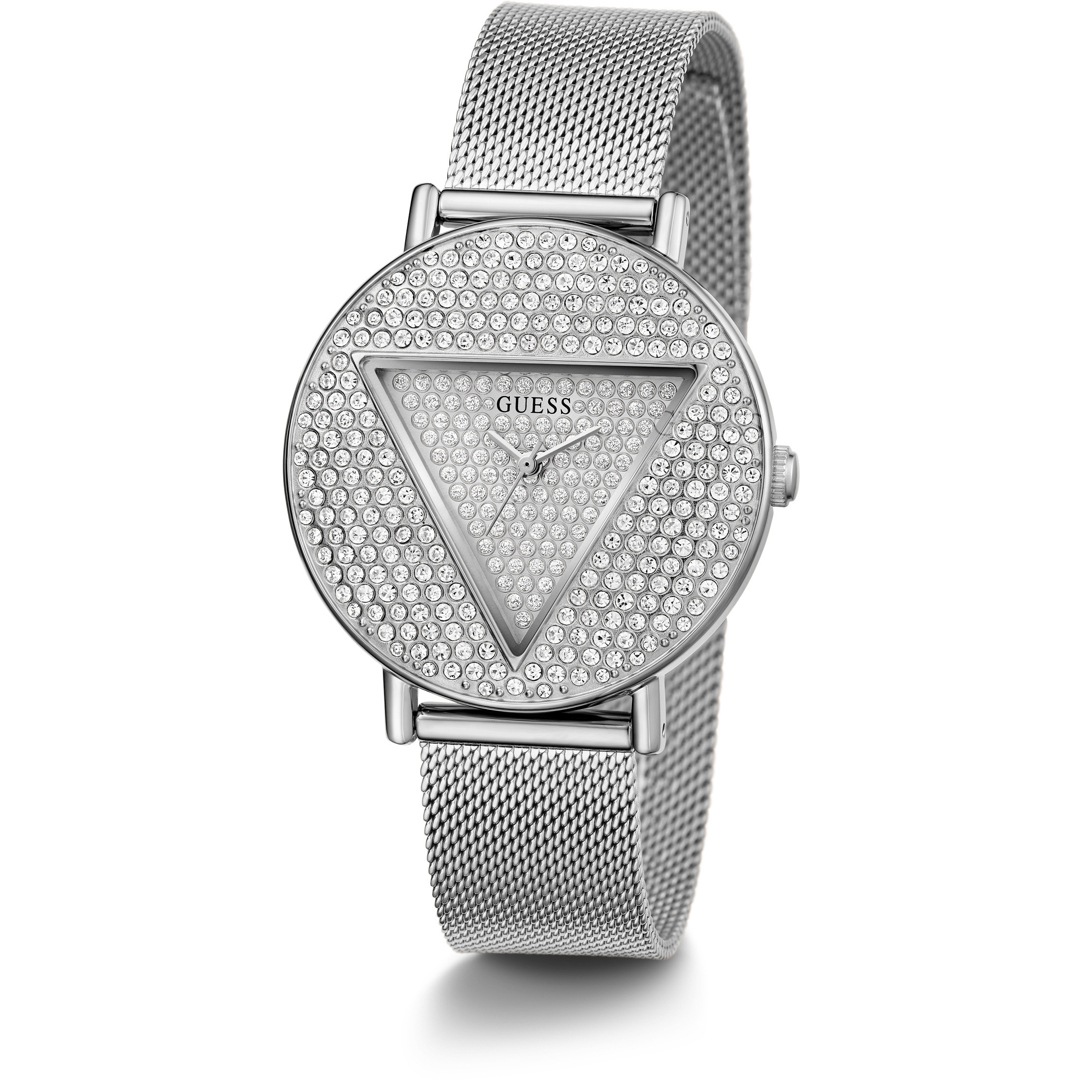 Guess Iconic Silbrig | GW0477L1