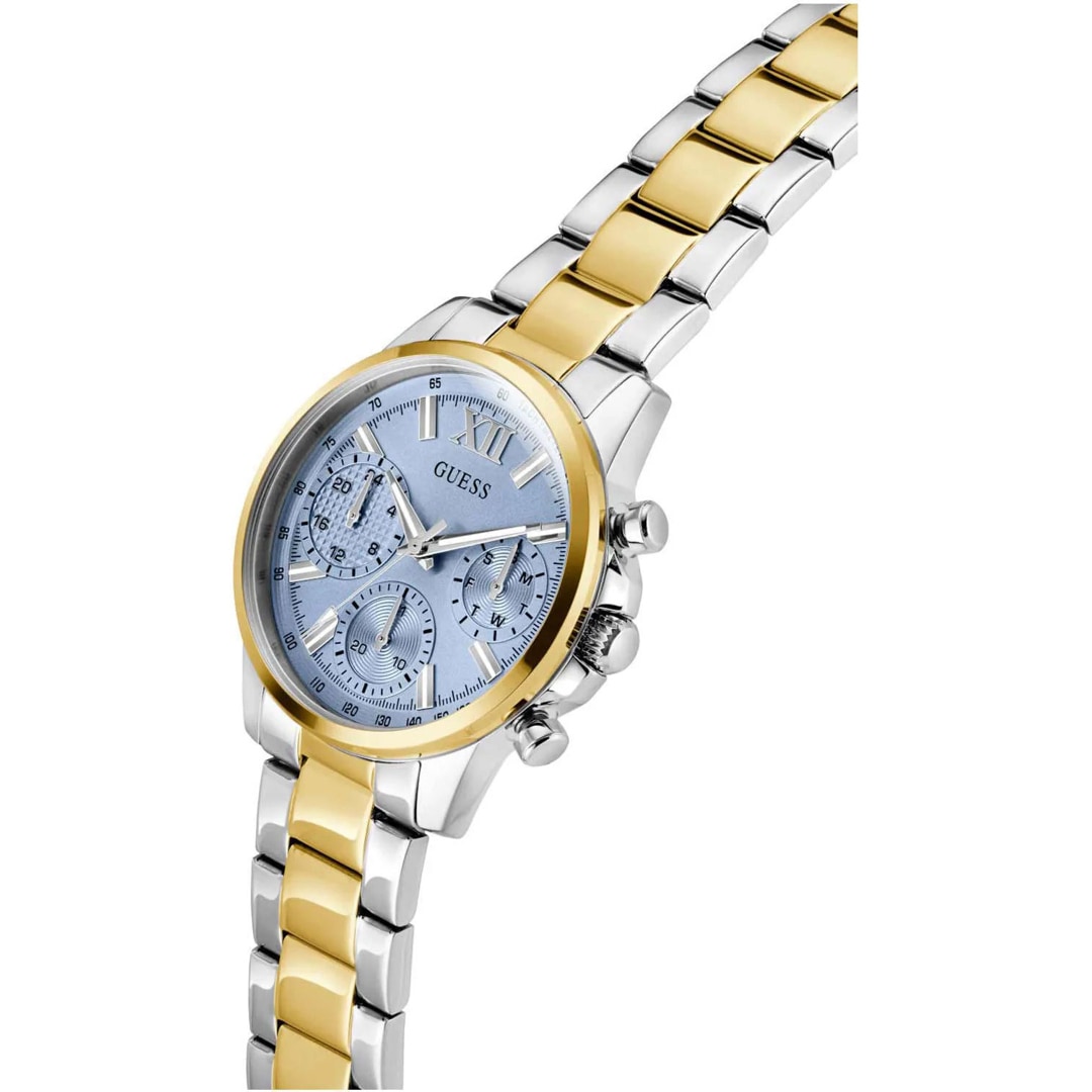 Guess Bailey Day Date Bicolor / Blau | GW0933L3