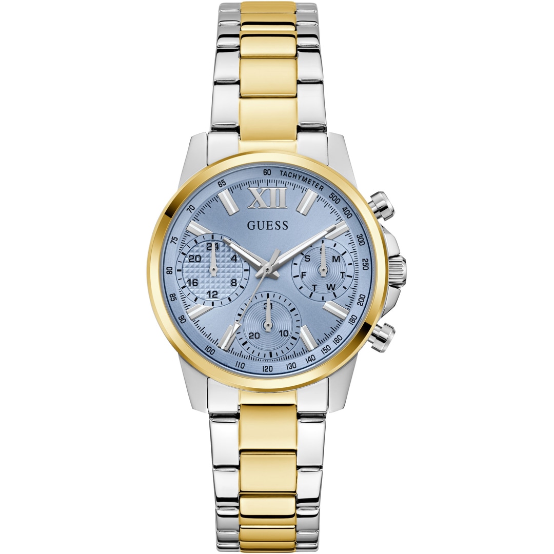 Guess Bailey Day Date Bicolor / Blau | GW0933L3