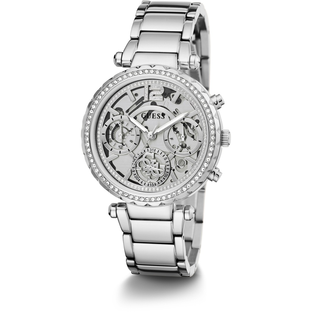 Guess Solstice Open Heart Silber | GW0403L1