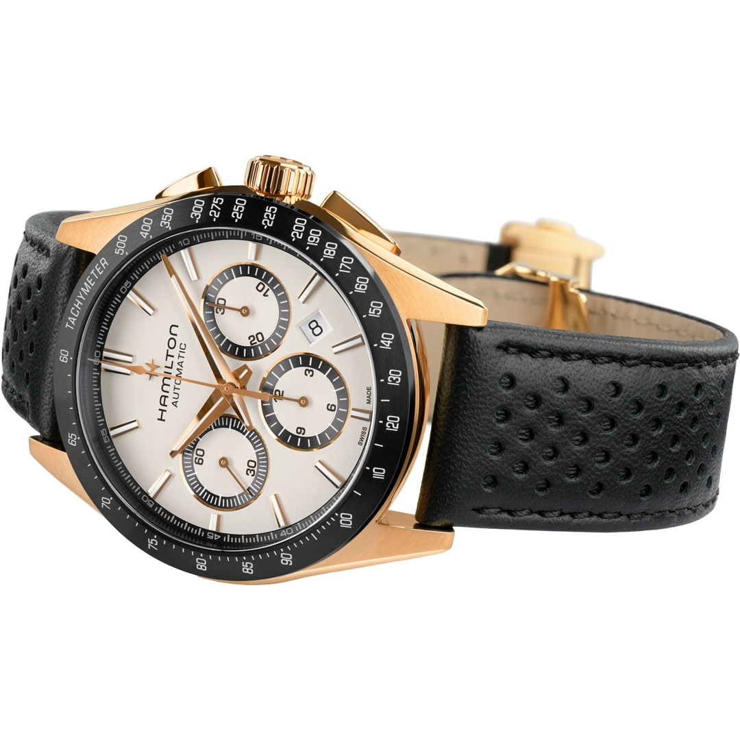 Hamilton Jazzmaster Performer Auto Chrono Schwarz 42mm | H36626710