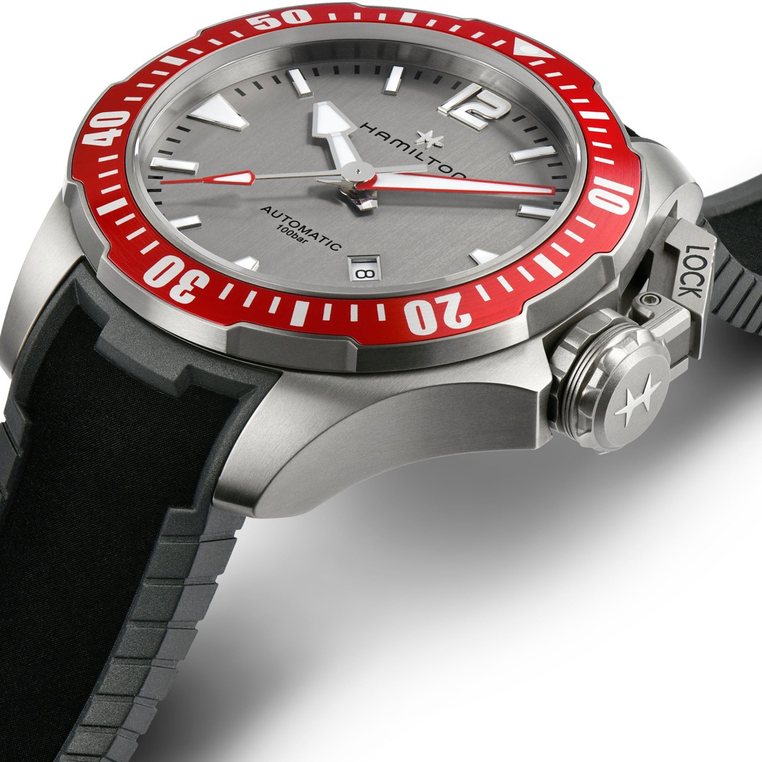 Hamilton Khaki Navy Frogman Titanium Auto | H77805380