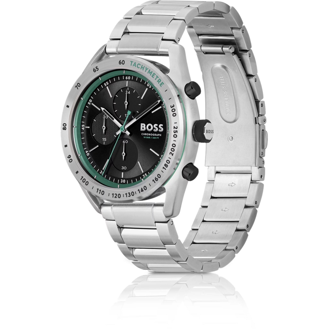 Hugo Boss Center Court Chronograph Silbrig | 1514023