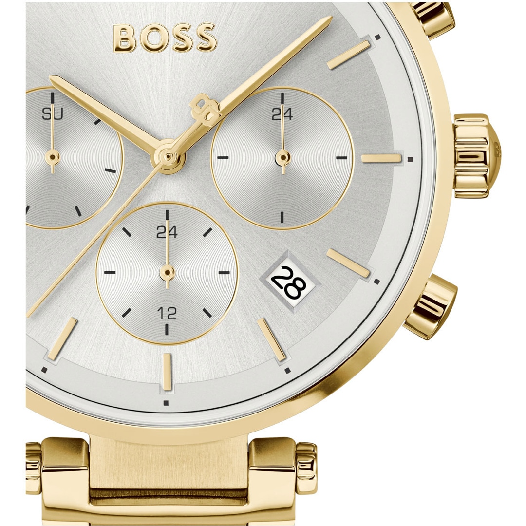 1502775 | Hugo Boss Majesty Sport Day Date Doré / Argenté