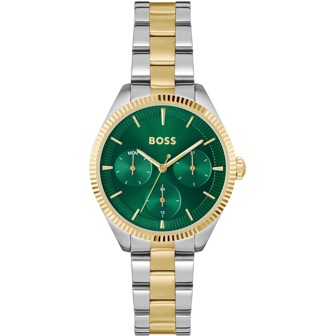 Hugo Boss Sage Sport Day Date Bicolor / Grün | 1502806