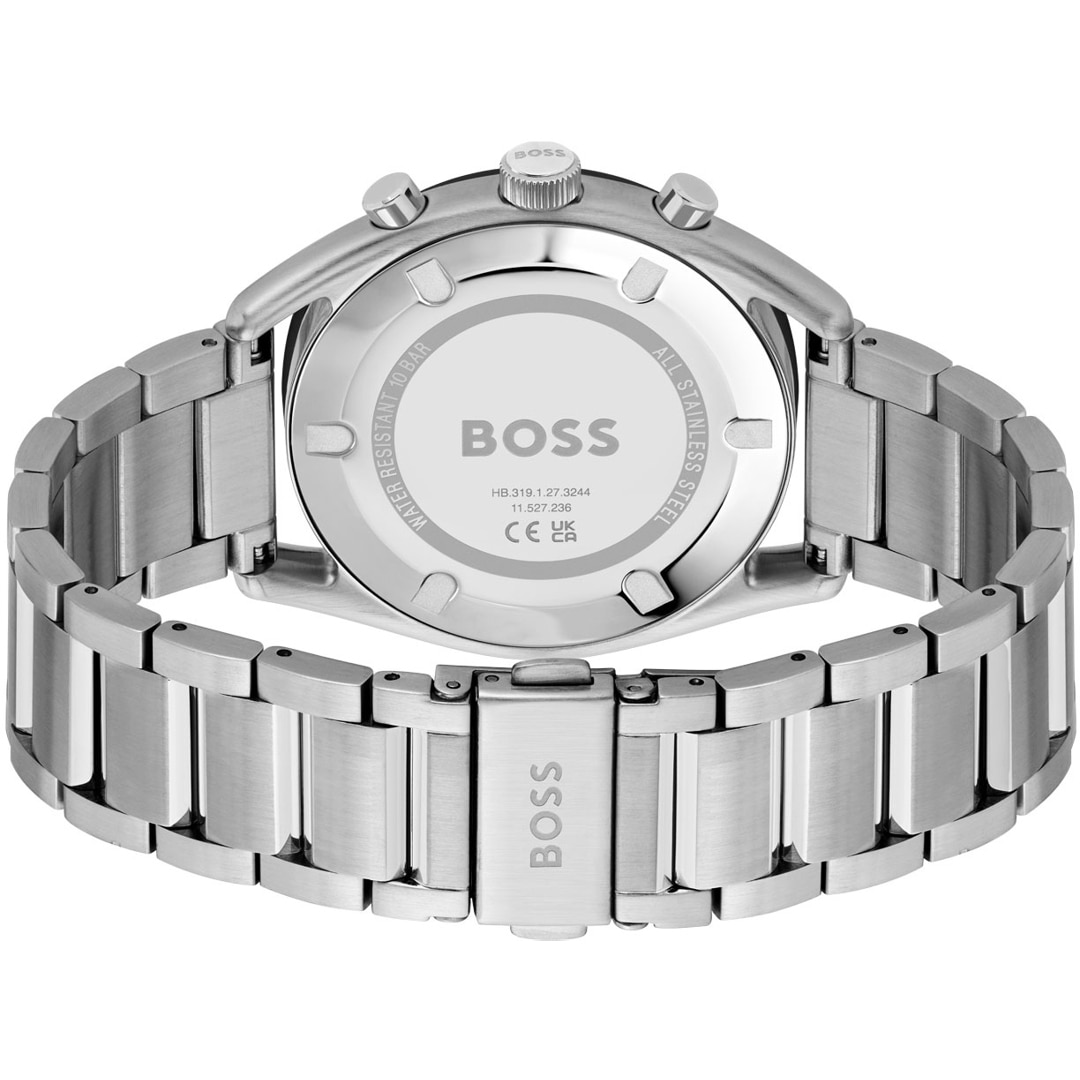 Hugo Boss TOP Chronograph Silbrig / Blau | 1514093