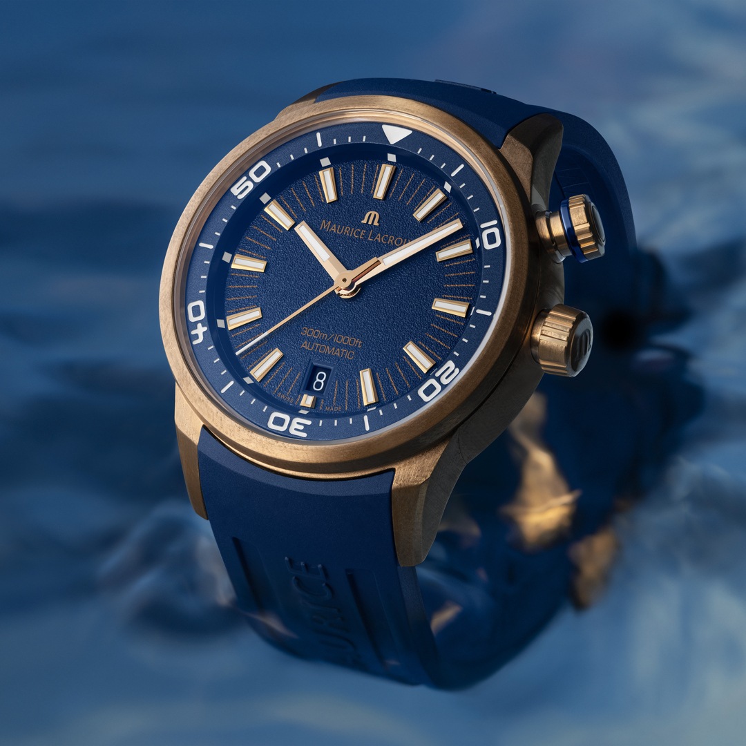 Maurice Lacroix Pontos S Diver x Lidija Lijic Bronze Limited Edition ...