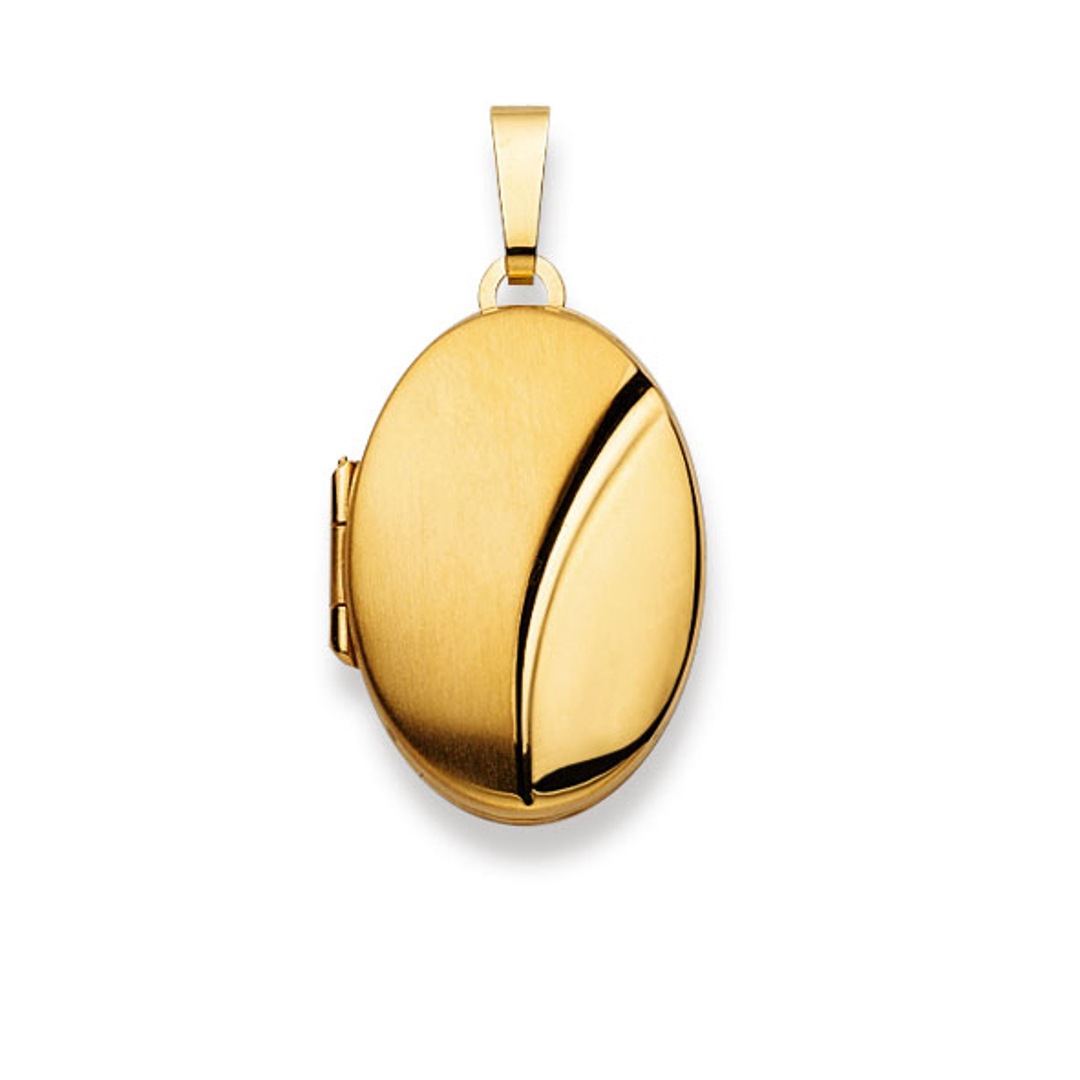 Medaillon zum Öffnen 750/18 K Gelbgold