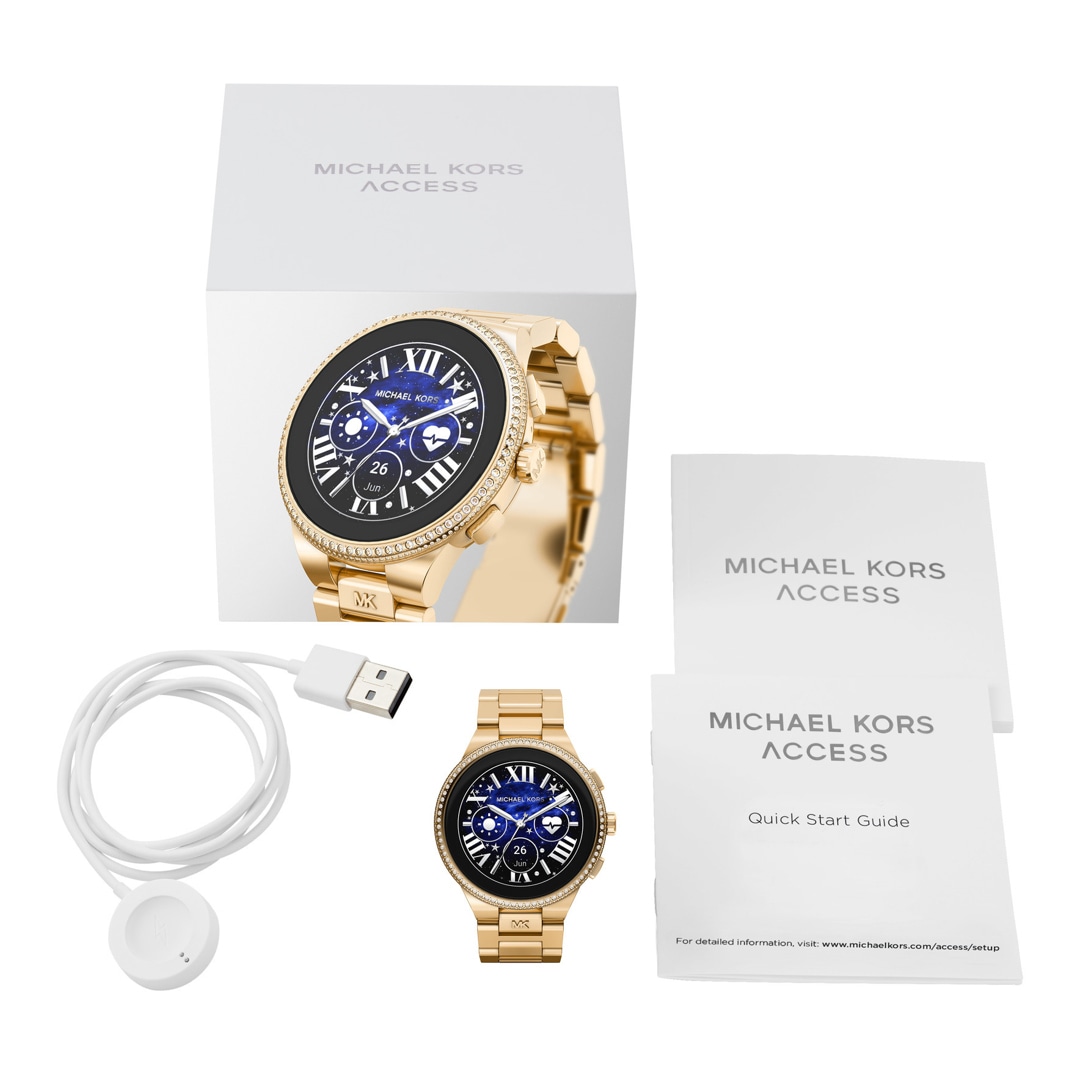 Michael Kors Access Camille Gen 6 Smartwatch HR Goldig | MKT5144